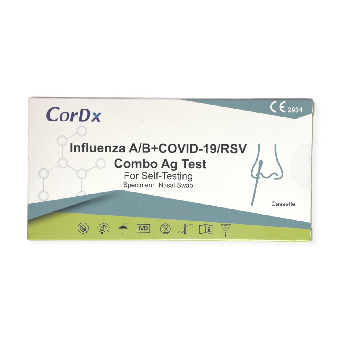 Covid-19/Influenza A+B/RSV kombineret hurtigtest (AG) - Medikal.dk